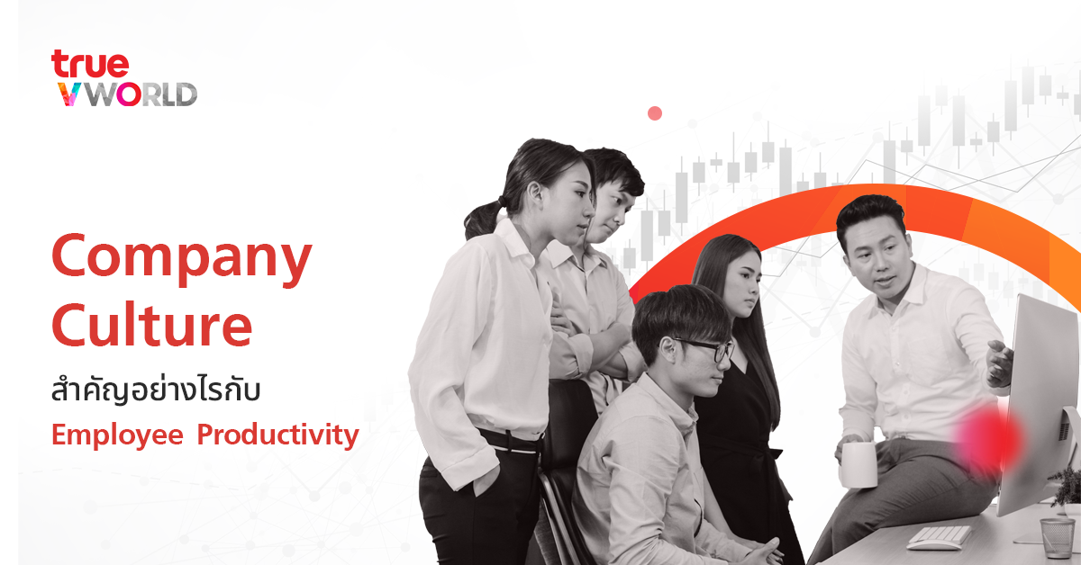 Company Culture สำคัญอย่างไรกับ Employee Productivity - TRUE VIRTUAL WORLD